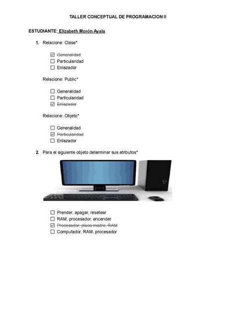 Programacion En Algoritmos Ejercicios De Programación Java Docsity