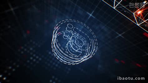 Technology Sense 3d Space Rotation Logo Interpretation Ae Template