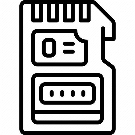 Memory Card Storage Device Store Icon Download On Iconfinder