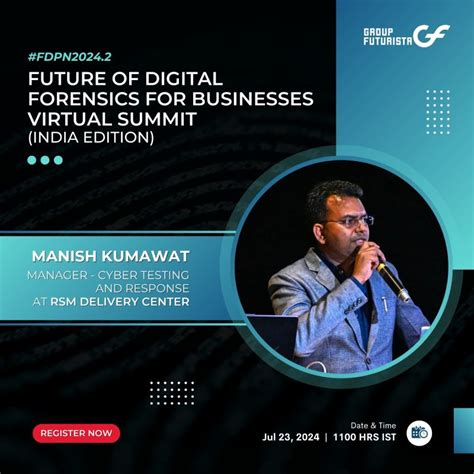 Prateek Singh On Linkedin We Are Thrilled To Introduce Manish Kumawat As The Keynote Speaker