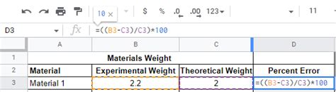 How To Calculate Percent Error In Google Sheets Smart Calculations