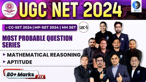 ugc net 2024 mathematical reasoning aptitude most probable question series l5 ifas