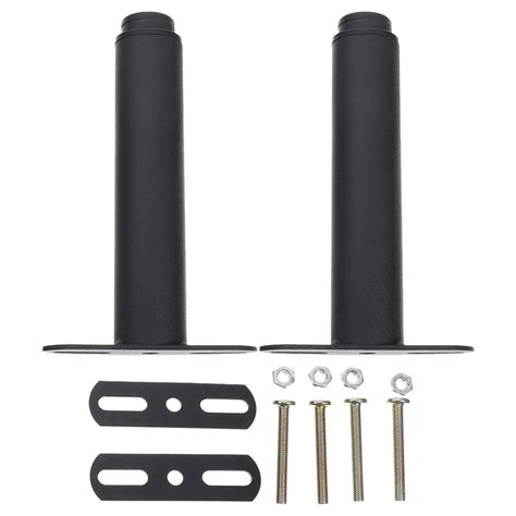 Milisten Heavy Duty Bed Support Legs Iron 2 Sets Home Use