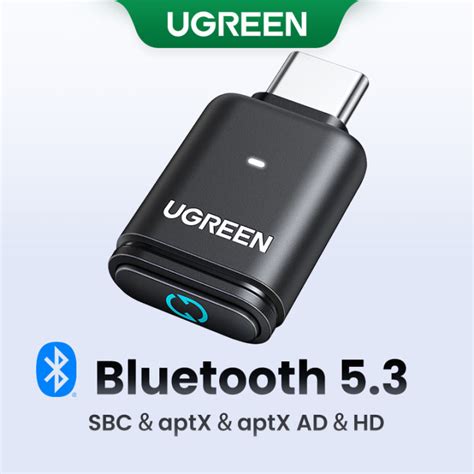 Ugreen 5 3 Usb C Bluetooth Transmitter Audio Adapter For Ps5 Usb C Wireless Dongle For Windows