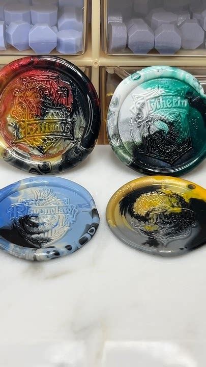 해리포터 실링왁스그리핀도르 슬리데린 래번클로 후플푸프 Waxseal Waxsealstamp Harrypotter