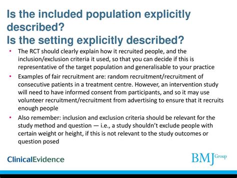 Appraisal Of An Rct Using A Critical Appraisal Checklist Ppt Download