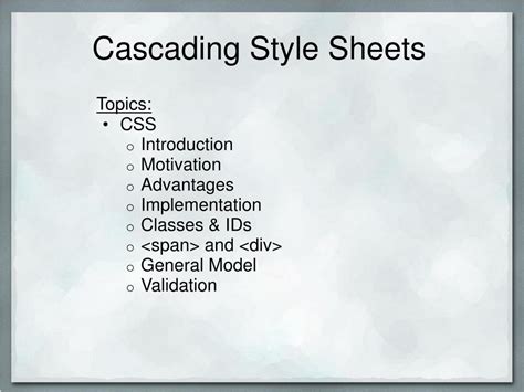 PPT Mastering CSS For Improved Web Design Efficiency PowerPoint Presentation ID 5365910