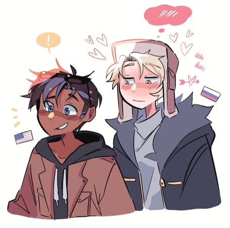 Countryhumans Russia X America Quốc Kỳ Nhật Ký Nghệ Thuật Hình ảnh