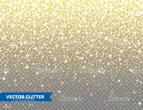 투명 벡터 배경에 반짝이는 황금 반짝이 금 파편과 빛나는 색종이 떨어지는 크리스마스 또는 새해 인사말 카드에 대한 빛나는 빛 효과 검은색에 대한 스톡 벡터 아트 및 기타