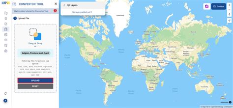 Convert Gml To Sqlite Or In Other Gis Formats Online Gis Data Converter