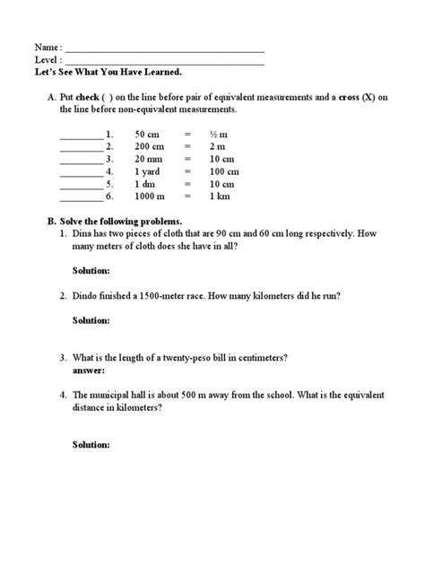 linear measurement pdf teaching methods and materials