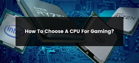 How To Choose A Cpu For Gaming Divided We Will Fall