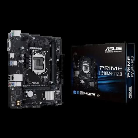 Материнская плата ASUS PRIME H510M-R R2.0-SI, LGA1200, Intel H510 ...