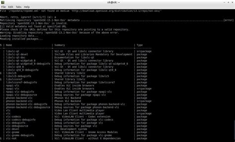 Linux Basics Zypper Usage On Opensuse Unixmen