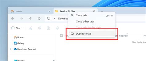Windows 11 Build 26120 1330 Dev Makes It Easier To Duplicate Explorer Tabs