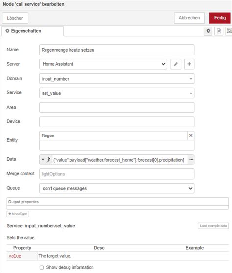 Setting Input Number From Attribute Using Node Red Node RED Home