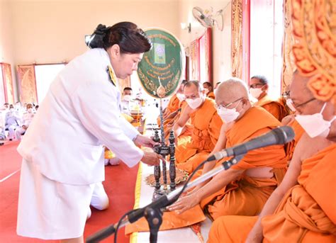 วช ถวายผ้าพระกฐินพระราชทาน ประจำปี 2565 ณ วัดมณีบรรพตวรวิหาร จ ตาก