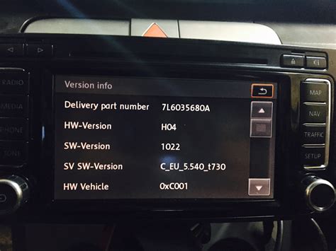 Upgrading Firmware And Maps On Vw Rns 510 Satnav Notes From 55 Off