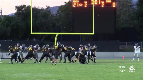 Slo Tigers Run Through Nipomo 38 7