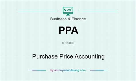 Ppa Purchase Price Accounting In Business And Finance By