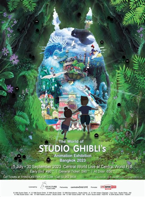 ジブリ展The World of Studio Ghiblis Animation Exhibition Bangkok 2023が
