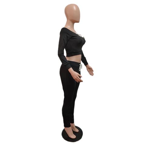 Fashion Sexy Two Piece Set With Brooch