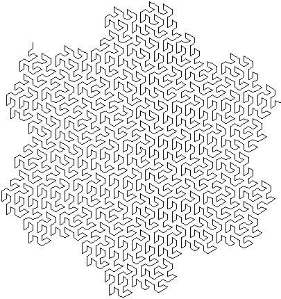 Texture Fractal Curve