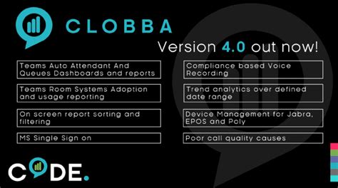 Clobba V40 Is Now Live Code Software