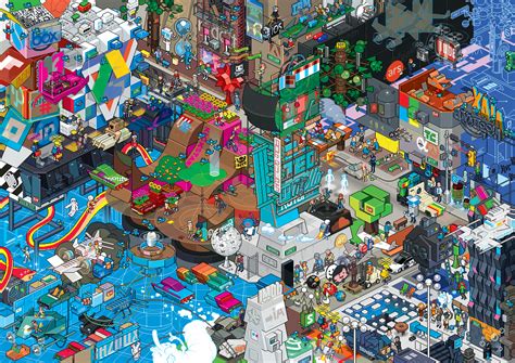 Why Pixel Art Is Totally Awesome Ign Pixel Art Pixel City Graphic Art