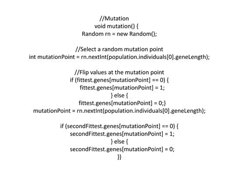 Genetic Algorithm Ppt