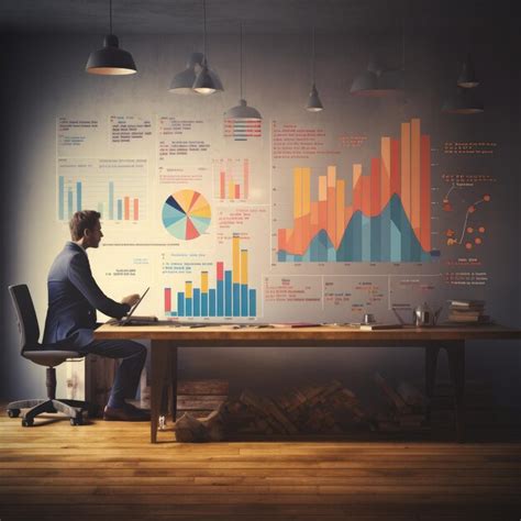 Premium Ai Image Business And Statistics Concept