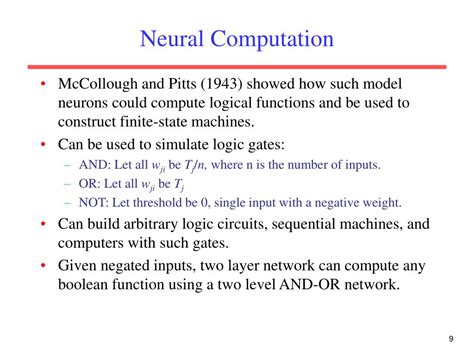 Ppt Cs 343 Artificial Intelligence Neural Networks Powerpoint Presentation Id464616