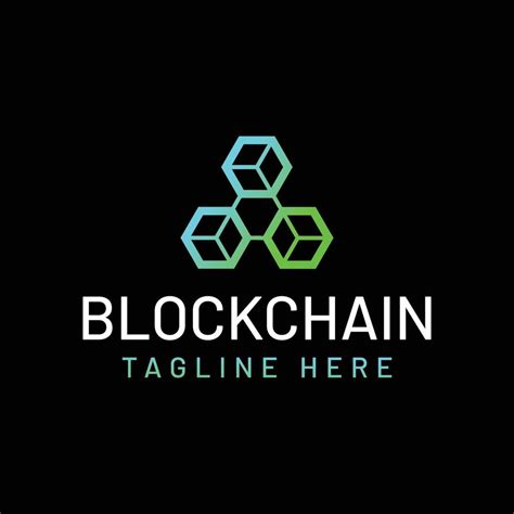 Diseño Moderno Del Logotipo De La Tecnología Blockchain 11845545 Vector