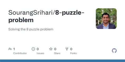 Github Sourangsrihari8 Puzzle Problem Solving The 8 Puzzle Problem