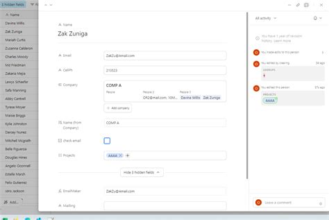How To Condense So More Values Are Visible In The Popup Window Airtable Community