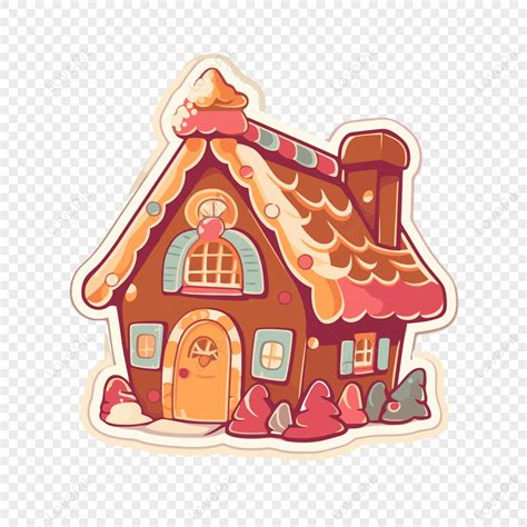 생강 집 스티커 벡터 클립 아트상표 Png 일러스트 무료 다운로드 Lovepik