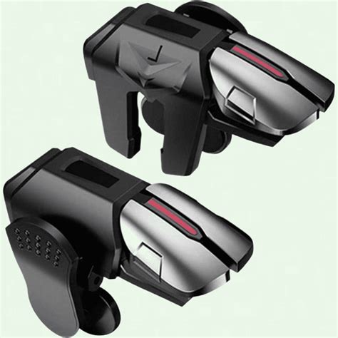 Pack Of 10 Mobile Gaming Triggers Ergonomic Design Retractable And Sensitive Buttons Reliable