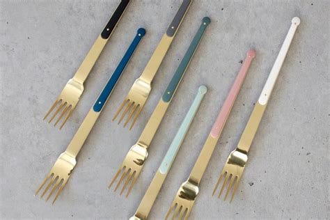 스푼·포크·나이프 까스텔 골드 디너 커트러리 디너포크 7color 오늘의집 쇼핑