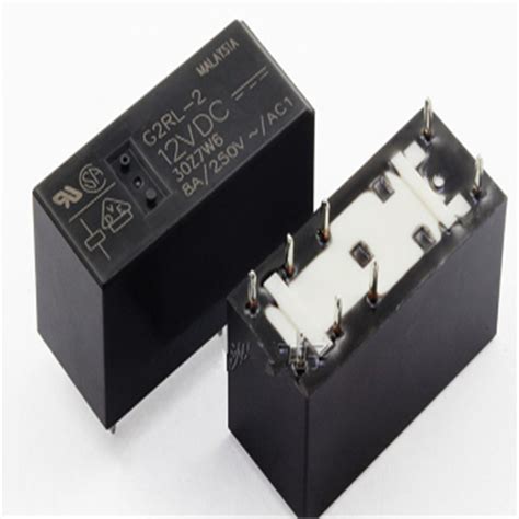 Mini Relay G2rl 2 12vdc 24vdc 8a 8 Pin Small Relay Shopee Philippines