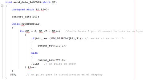 Microcontrolados Con Avr Pic Stm32f Y 8051 Contador Con 74hc595