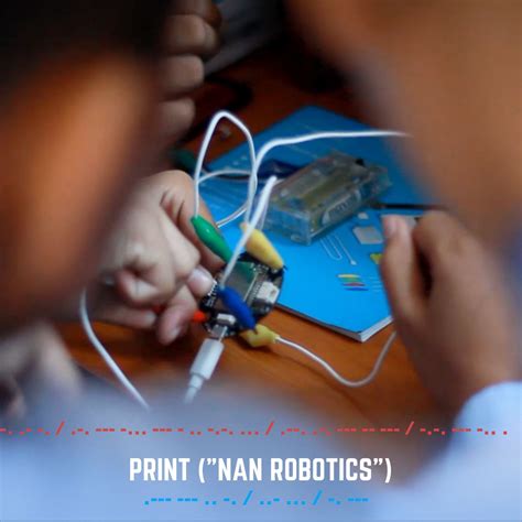 Nan Robotics On Linkedin Programming Handsonlearing Stem Coding