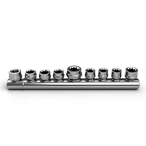 Premium Photo Socket Set With White Background Isolated