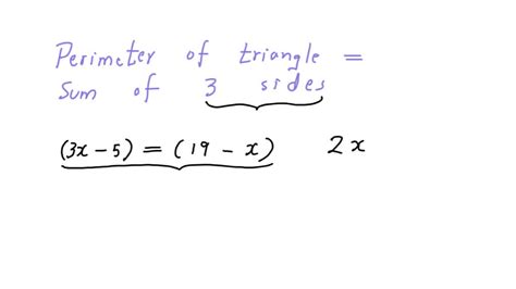 The Diagram Below Shows An Equilateral Triangle Abc With Ab Gx 5 Cm 31 5 Cm Diagram Not