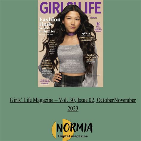 Girls Life Magazine Vol 30 Issue 02 Octobernovember 2023 Etsy