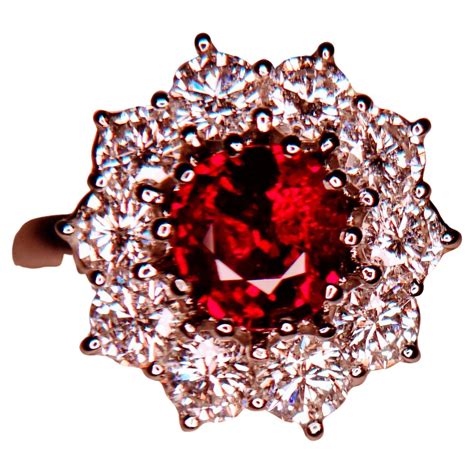 Vivid Pigeon Blood Red Perfectly Clean 121 Ct Unheated Burma Mogok