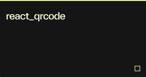 React Qr Reader Examples Codesandbox