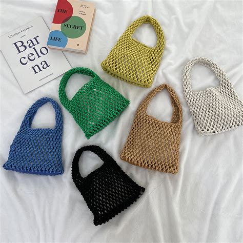 유유존 쁘띠네트백 토트백 미니백 미니가방 니트가방 네트 데일리백 바캉스 휴가 여름가방