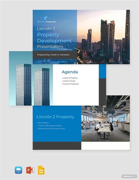 Real Estate Development Presentation Template