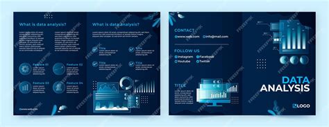 Free Vector Data Analysis Template Design