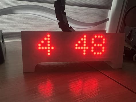 Esp8266 Wemos Clock News Weather Scrolling Marquee Revised By Mjxmoose Download Free Stl Model